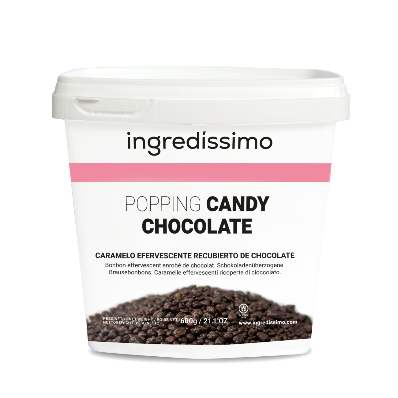 Popping candy chocolate - Ingredíssimo